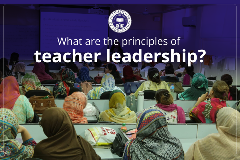 What are the Principles of Teacher Leadership?